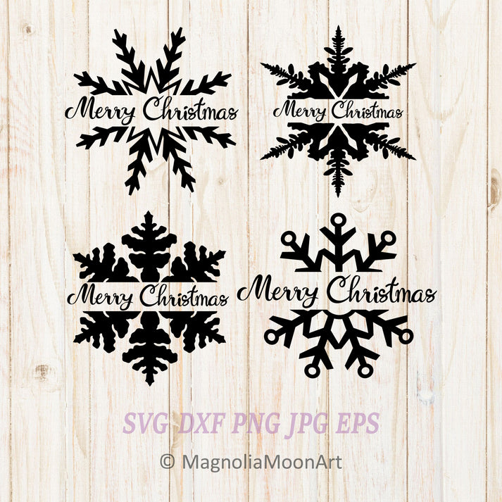 Snowflake Bundle SVG – MagnoliaMoonArt